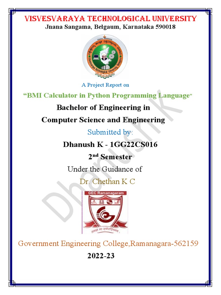 Mini Project | PDF | Body Mass Index | Computing