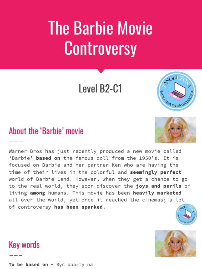 The Barbie Movie Controversy | PDF