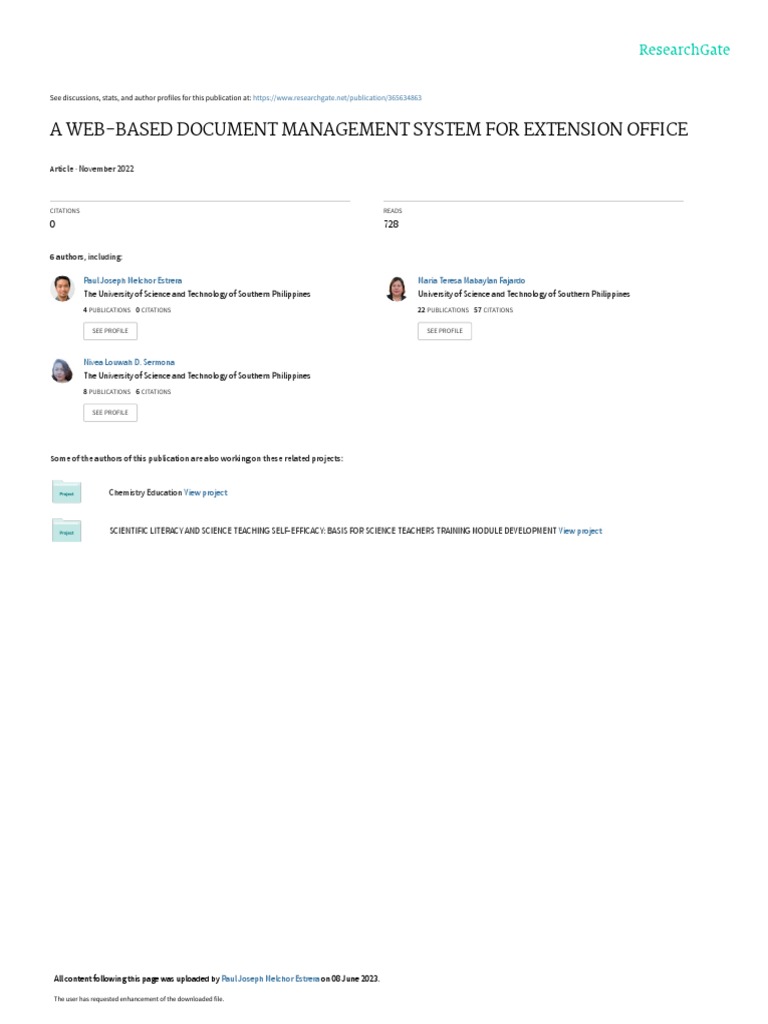 Extension Management | PDF