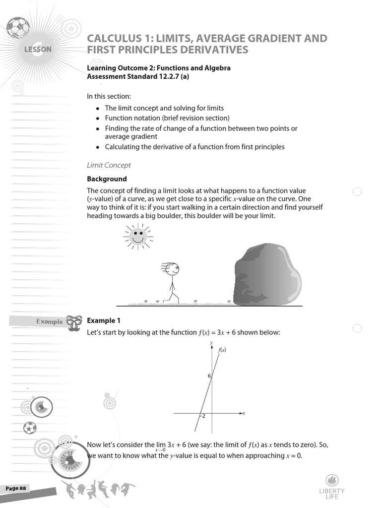 Mathematics Calculus Notes | PDF | Tangent | Slope