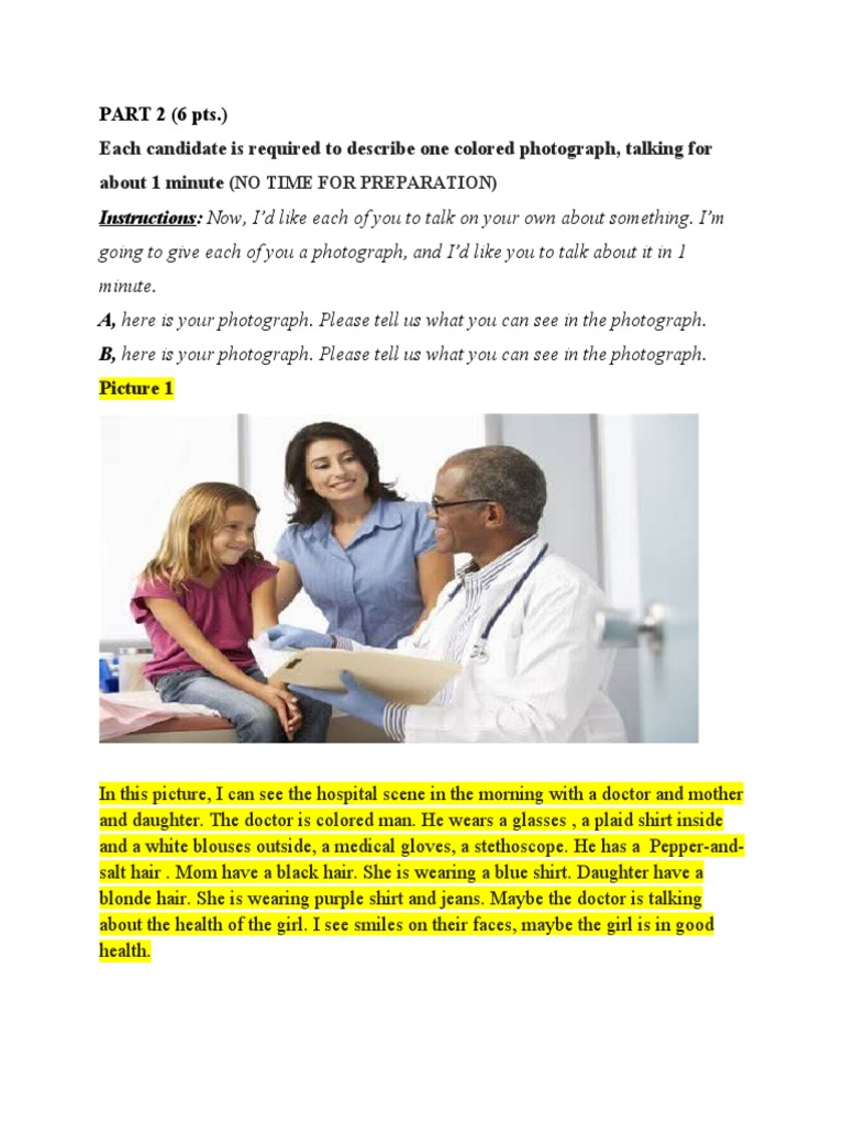 Part 2 Speaking | PDF