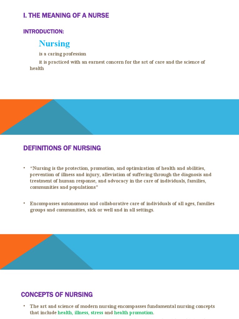 Unit I&II Nursing Perspective&Jurisprudence | PDF | Nursing | Florence Nightingale