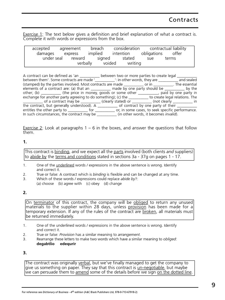Understanding Contracts and Disputes | PDF | Mediation | Breach Of Contract