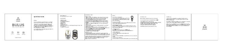 Rakk Bulus Manual | PDF