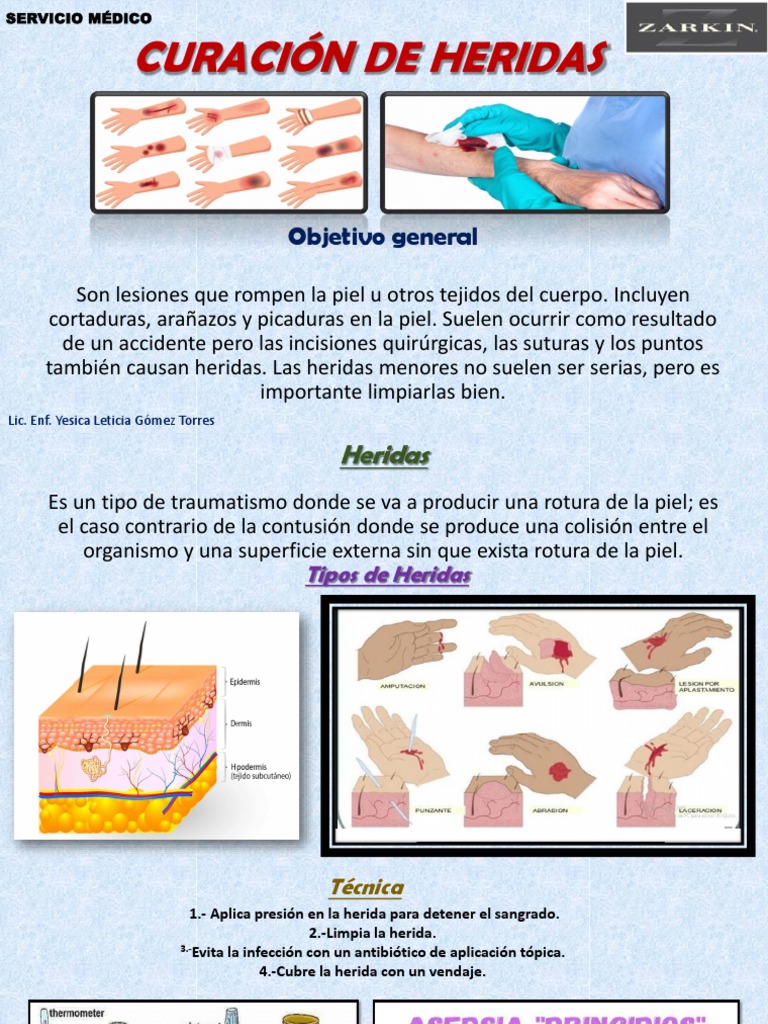 Curación de Heridas | PDF