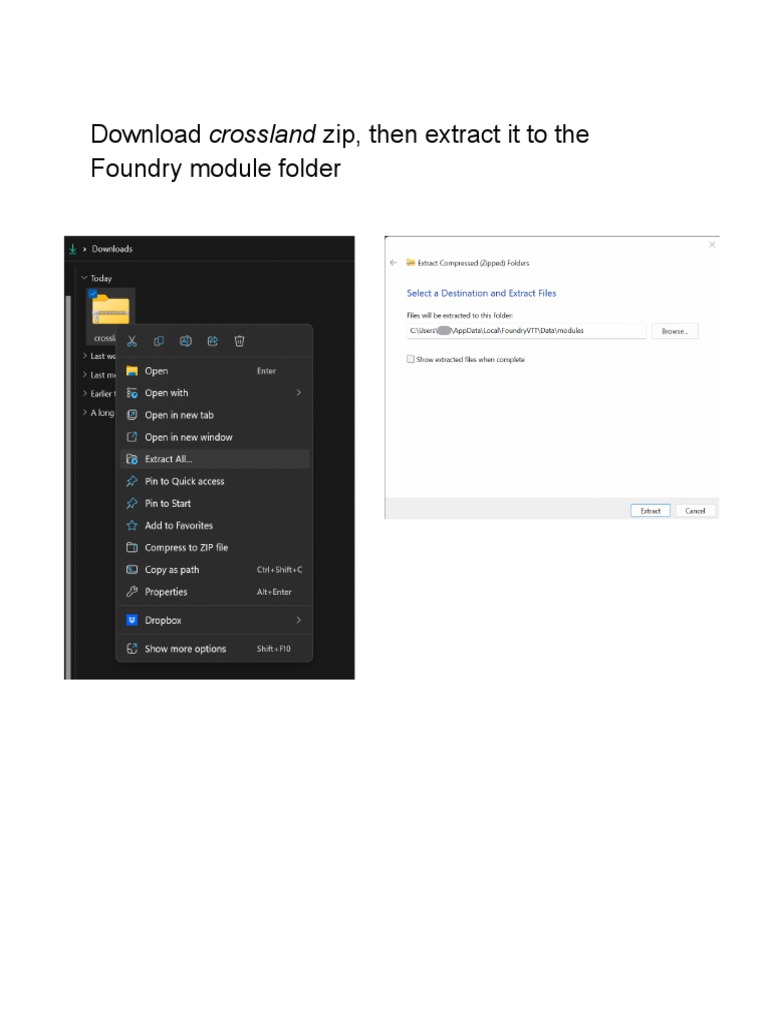 How To Add Crossland Module To Foundry | PDF
