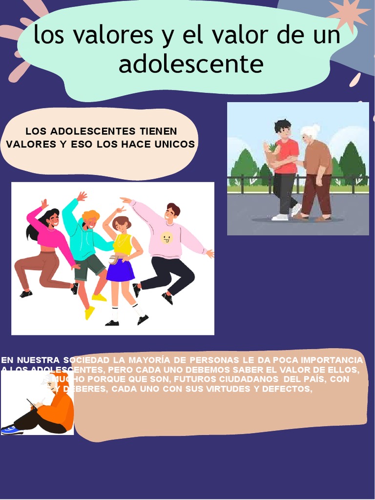 Afiche Sobre Adolescentes | PDF