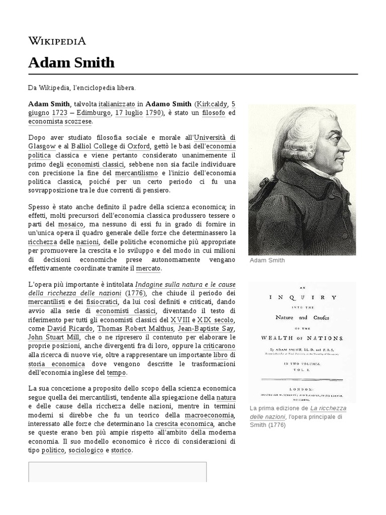 Adam Smith | PDF