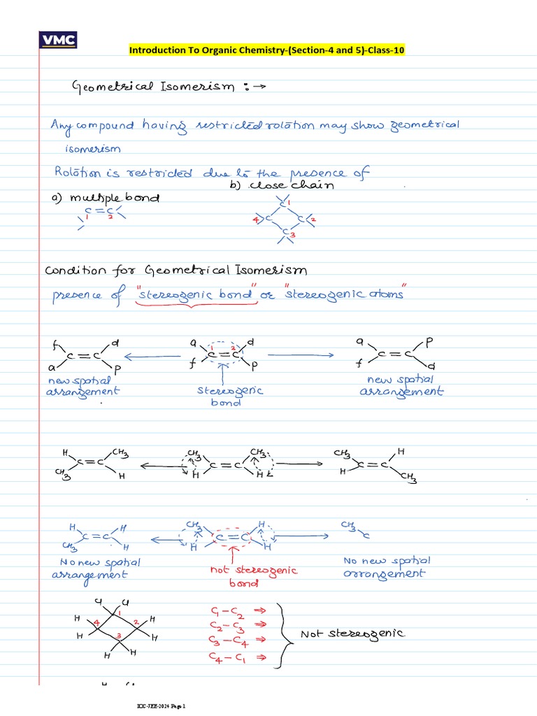 ORGAnic CHEMiStry Class 11 | PDF