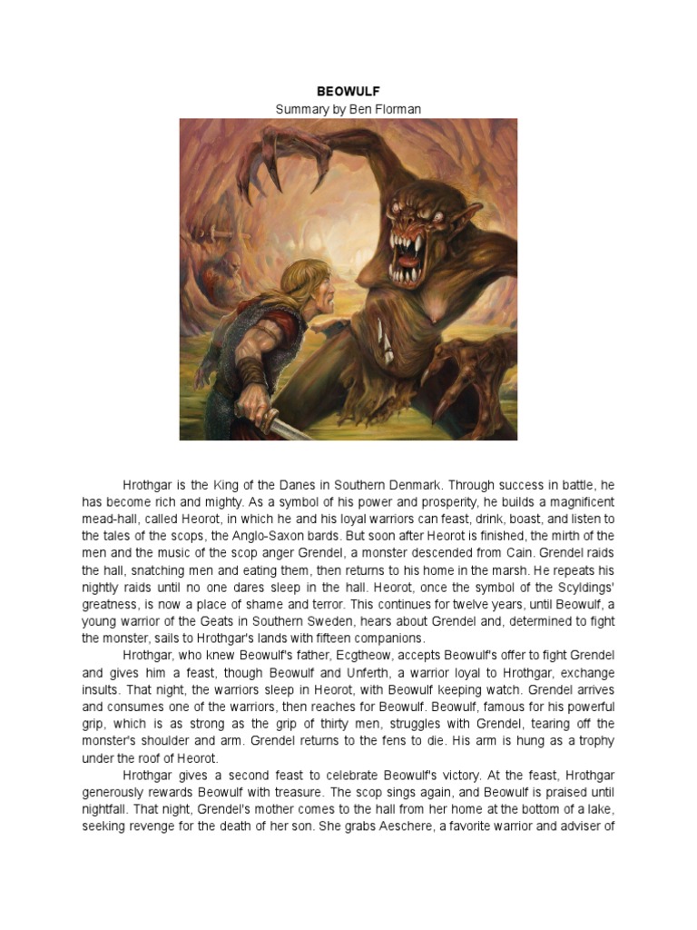 BEOWULF | Download Free PDF | Beowulf | Germanic Mythology