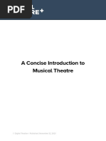 History of Musical Theatre | PDF | Musical Theatre | Operetta
