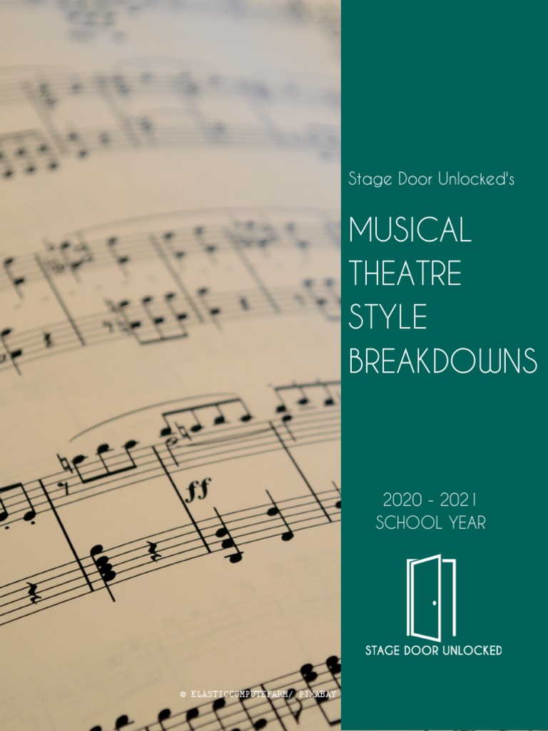 Stage Door Unlocked Musical Theater Style Breakdowns 20 - 21 | PDF