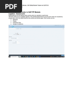Control Key vs. Standard Value Key in SAP PP | PDF