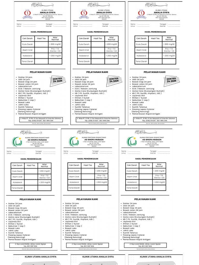 Hasil Cek GCU Asshofa | PDF