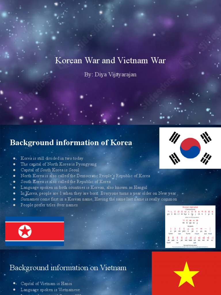 Korean War and Vietnam War | PDF | Korean War | Korea