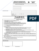 BE Form 2024 for Non-Business Residents | PDF | Taxes | Identity Document