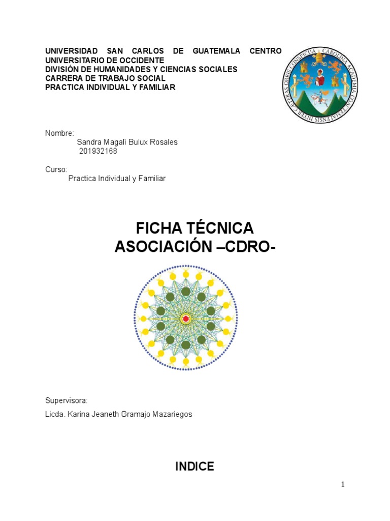 Cdro Ficha Tecnica | PDF | Sustentabilidad | Business