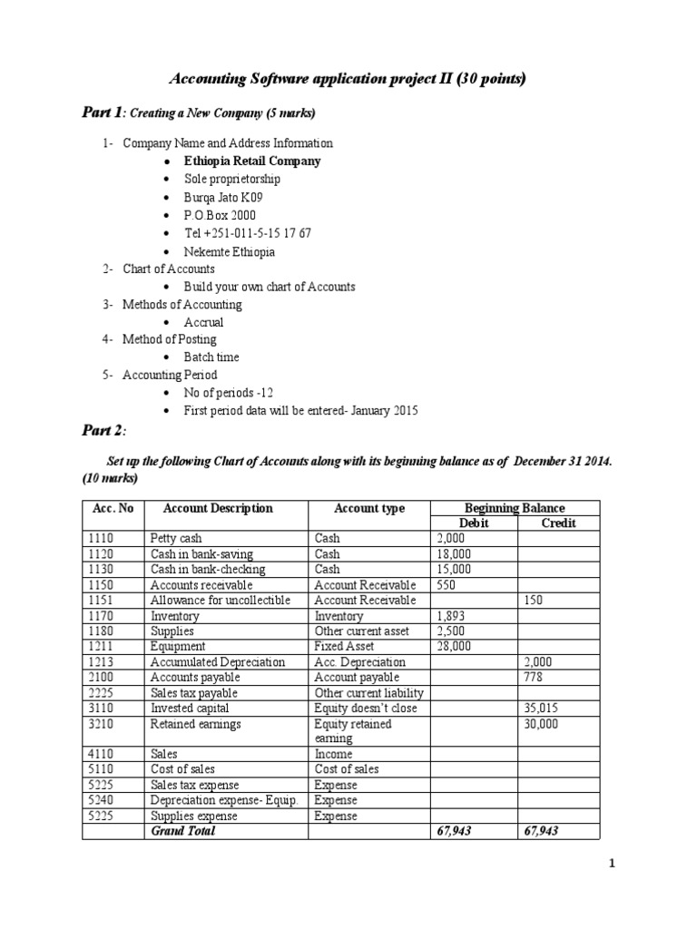 Accounting Software Project Overview | PDF | Debits And Credits | Expense