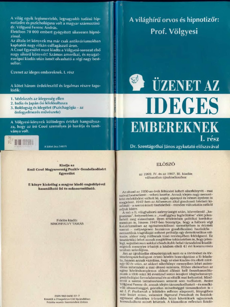 Prof. Völgyesi - Üzenet Az Ideges Embereknek | PDF