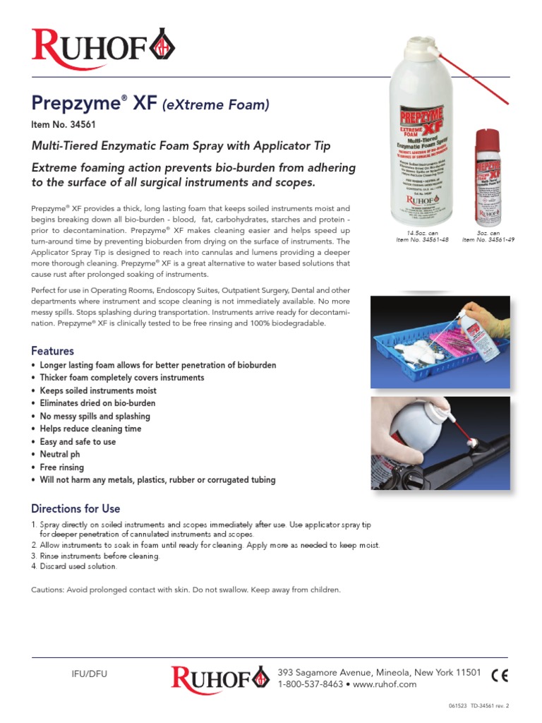 Prepzyme XF Tech 6.15.23 | PDF