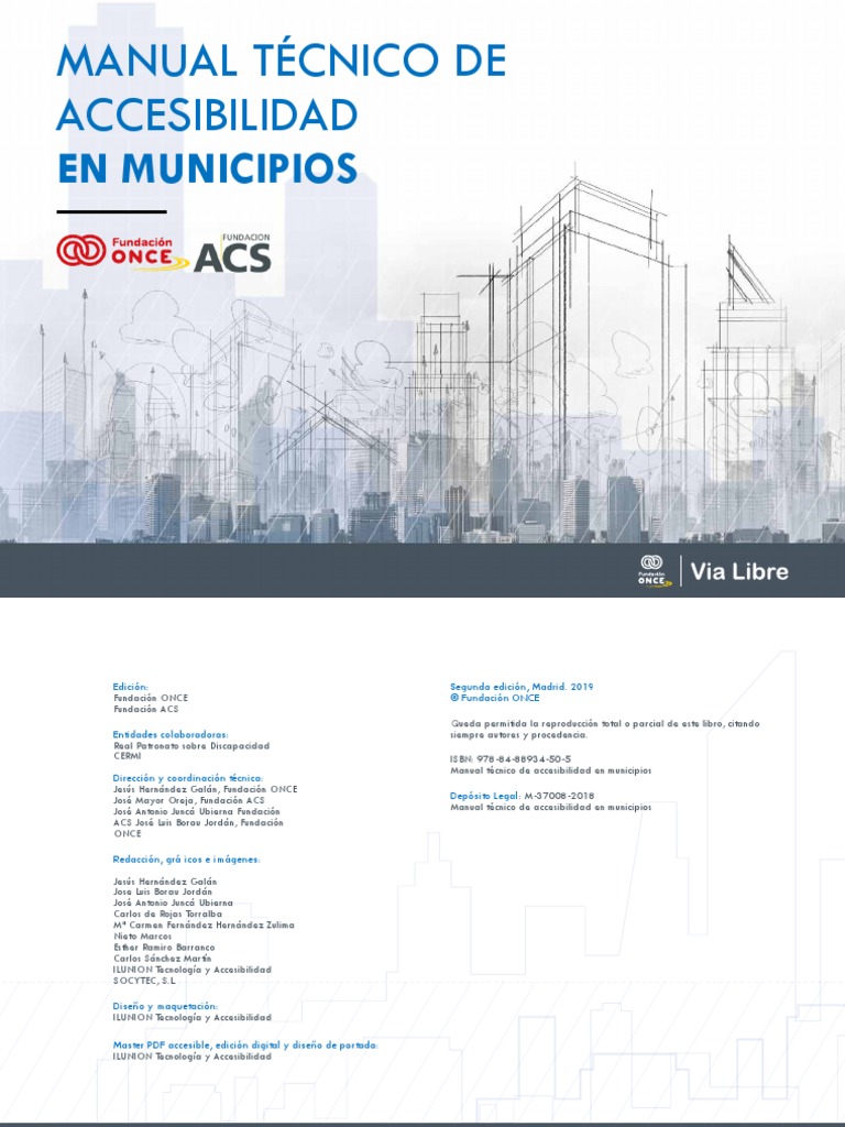 Manual Accesibilidad Municipios 2019 | PDF | Invalidez | Información