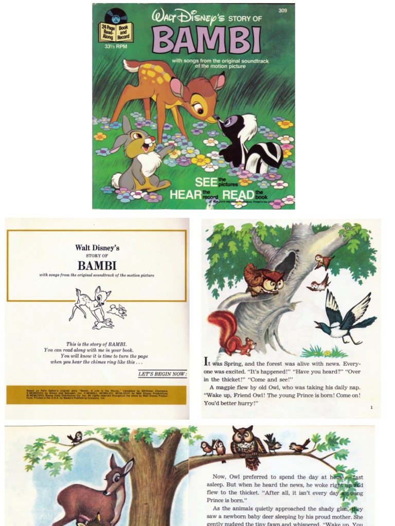 Bambi ReadAlong Book | PDF