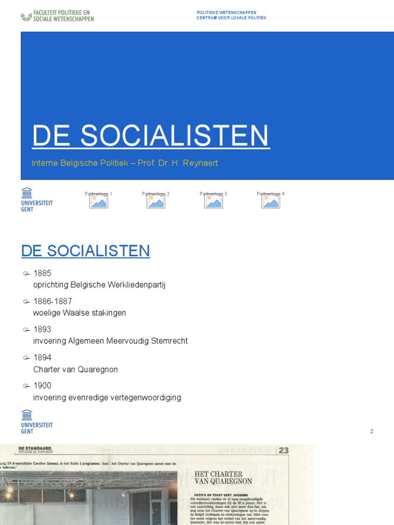 de Socialisten | PDF
