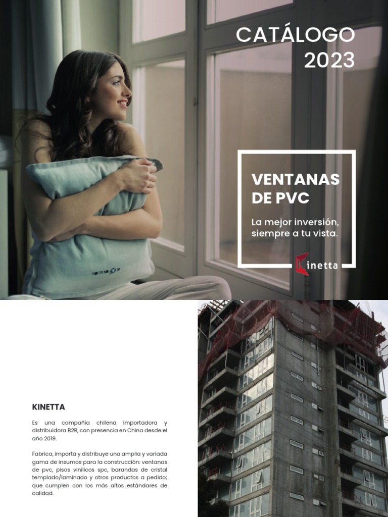 Catálogo Kinetta 2023 | PDF | Ventana | Aislamiento térmico