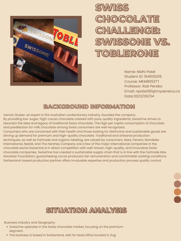 2023 - 06 - 04 Nidhi Patel Swiss Chocolate Challenge SwissOne Vs ...