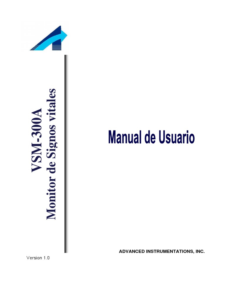 VSM-300A Manual de Usuario | Descargar gratis PDF | Enchufes y tomas de ...