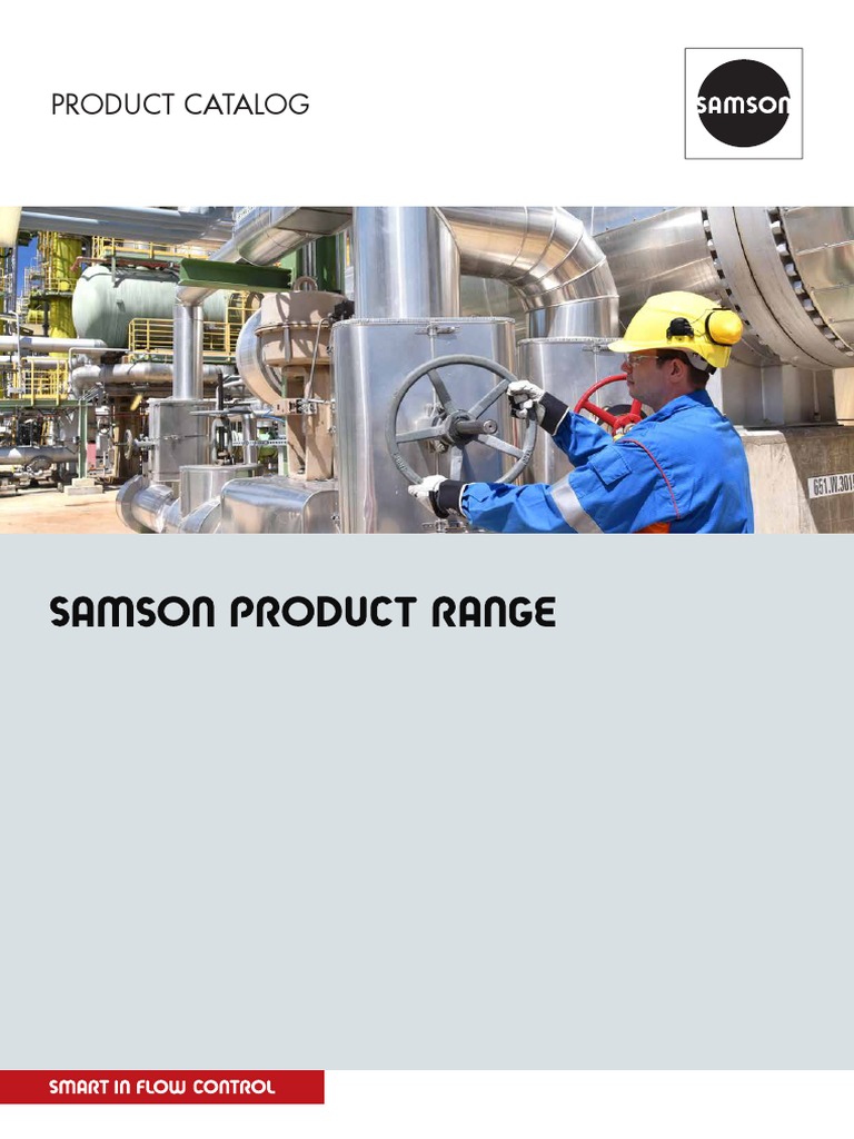 Samson Catalog | PDF | Valve | Actuator