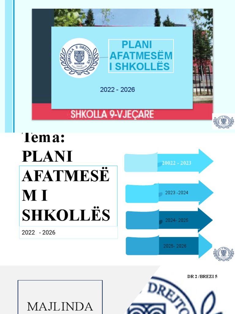 Plani Afatmesem Ne PPT Majlinda | PDF