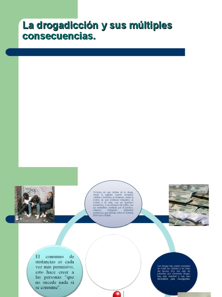 La Drogadicción y Sus Multiples Consecuencias! | PDF | La dependencia de sustancias | Drogas