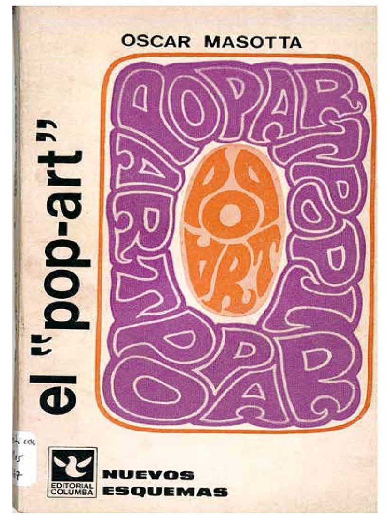MASOTTA, Oscar - El Pop Art | PDF