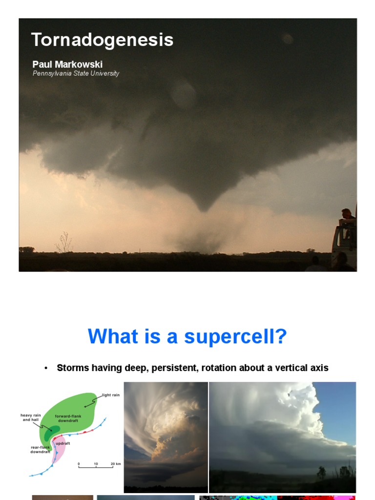 Tornadogenesis Presentation - Markowski - InG | PDF | Vortices | Tornadoes
