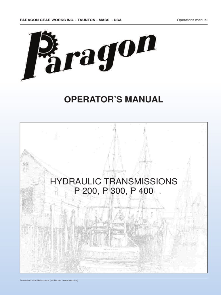 Paragon P-Serie Nederlands | PDF
