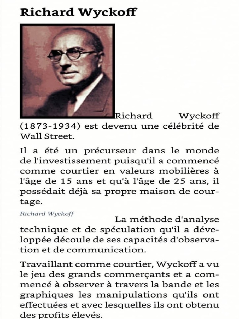 Wyckoff PDF | PDF