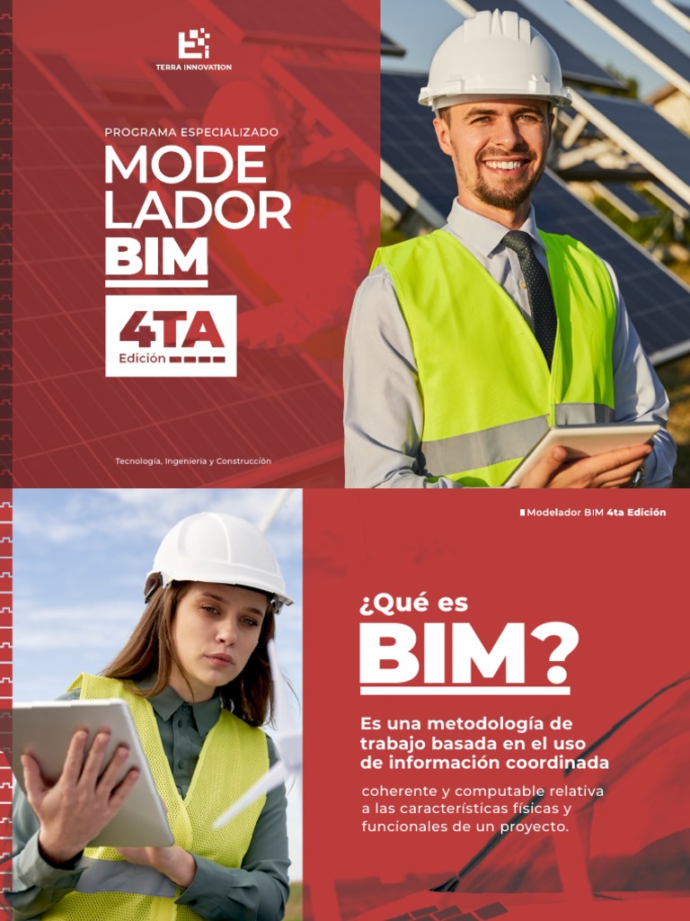 Brochure MODELADOR BIM 2023 ACT | PDF | Autodesk Revit | Ingeniería