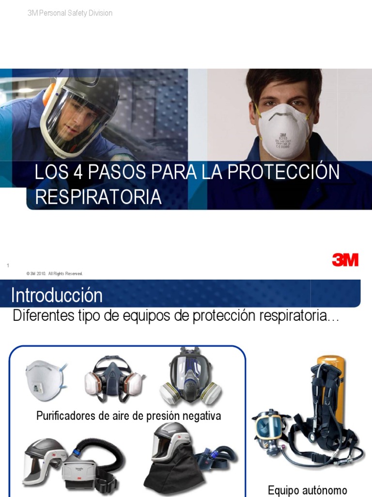4 Pasos Protección Respiratoria para Trabajadores Reloaded | PDF | Vapor | Atmósfera de tierra