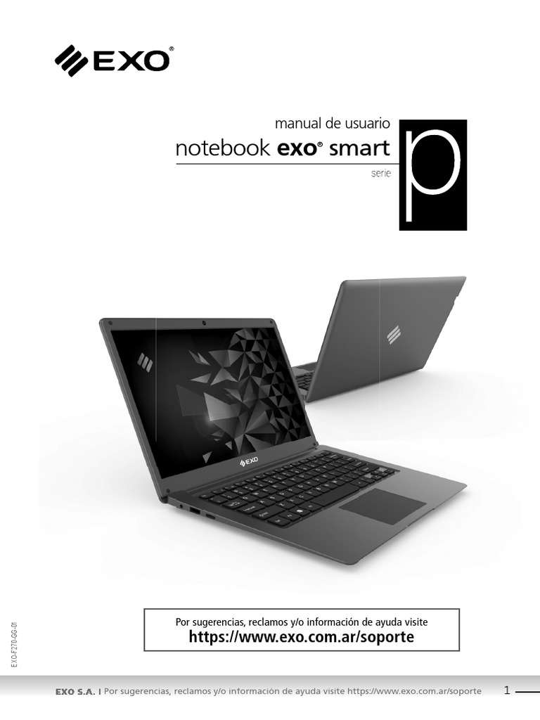 EXO F270 GG 01 Manual Notebook Smart Serie P | PDF | Residuos | Windows 10