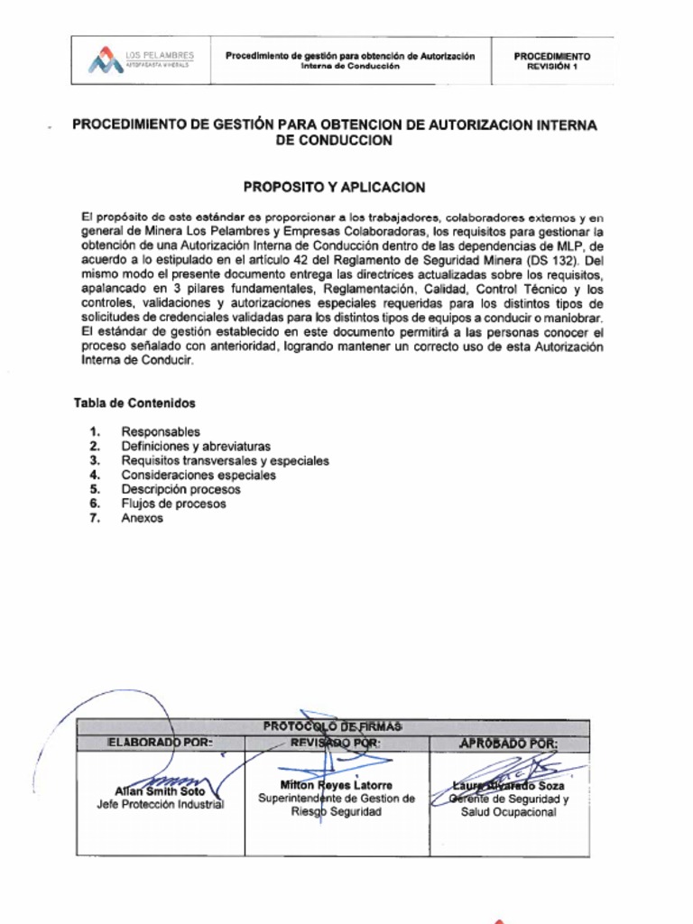 Procedimiento Gestión Obtención AIC - 04. PE-SSO-PI-006 | PDF