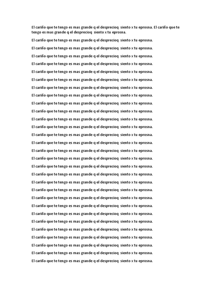 Desprecio Ajeon | PDF