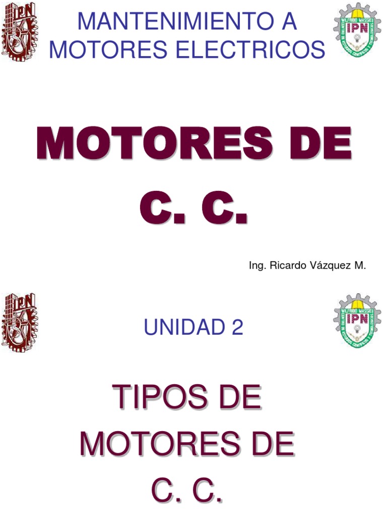 Motor CC Conexion Serie | PDF | Inductor | Electromagnetismo