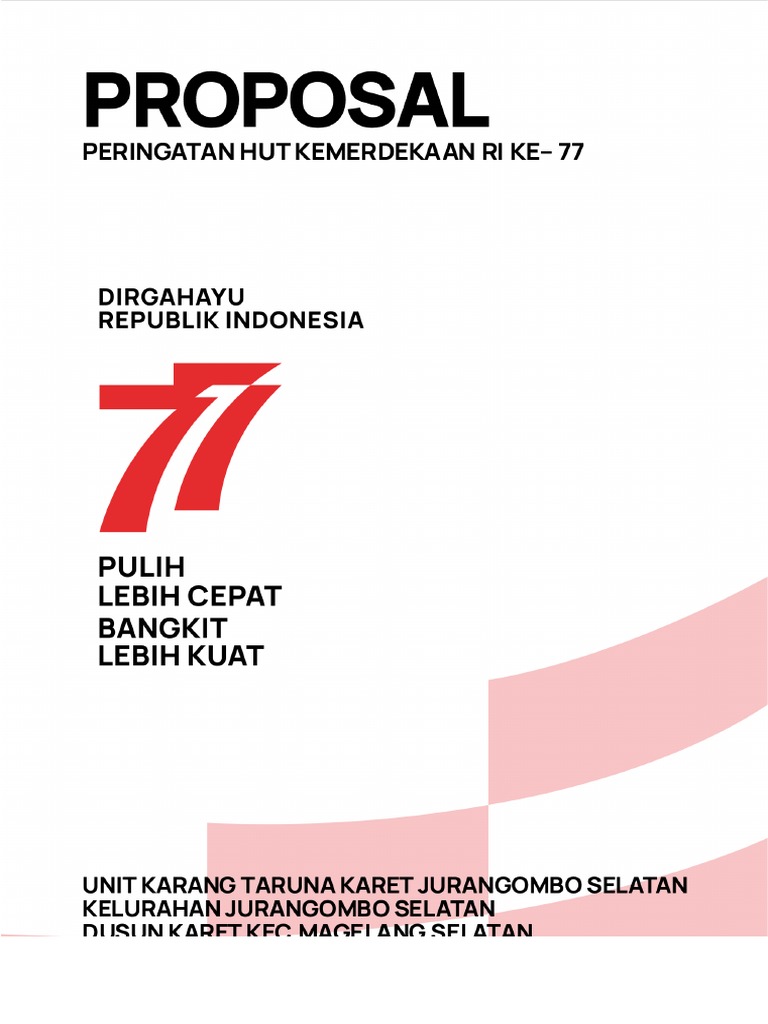 Proposal Hut Ri | PDF Proposal Hut Ri | PDF