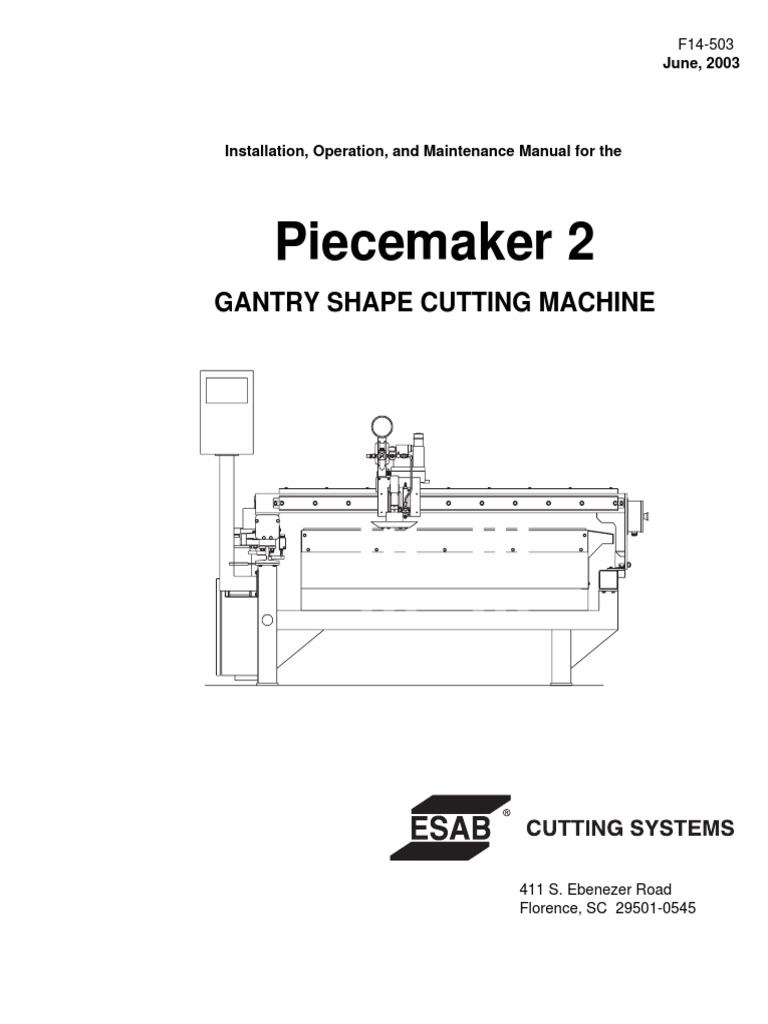 Es Ab Piece Maker 2 Manual | PDF | Welding | Construction