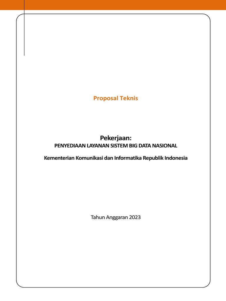 Konsep Big Data Pemerintah | PDF