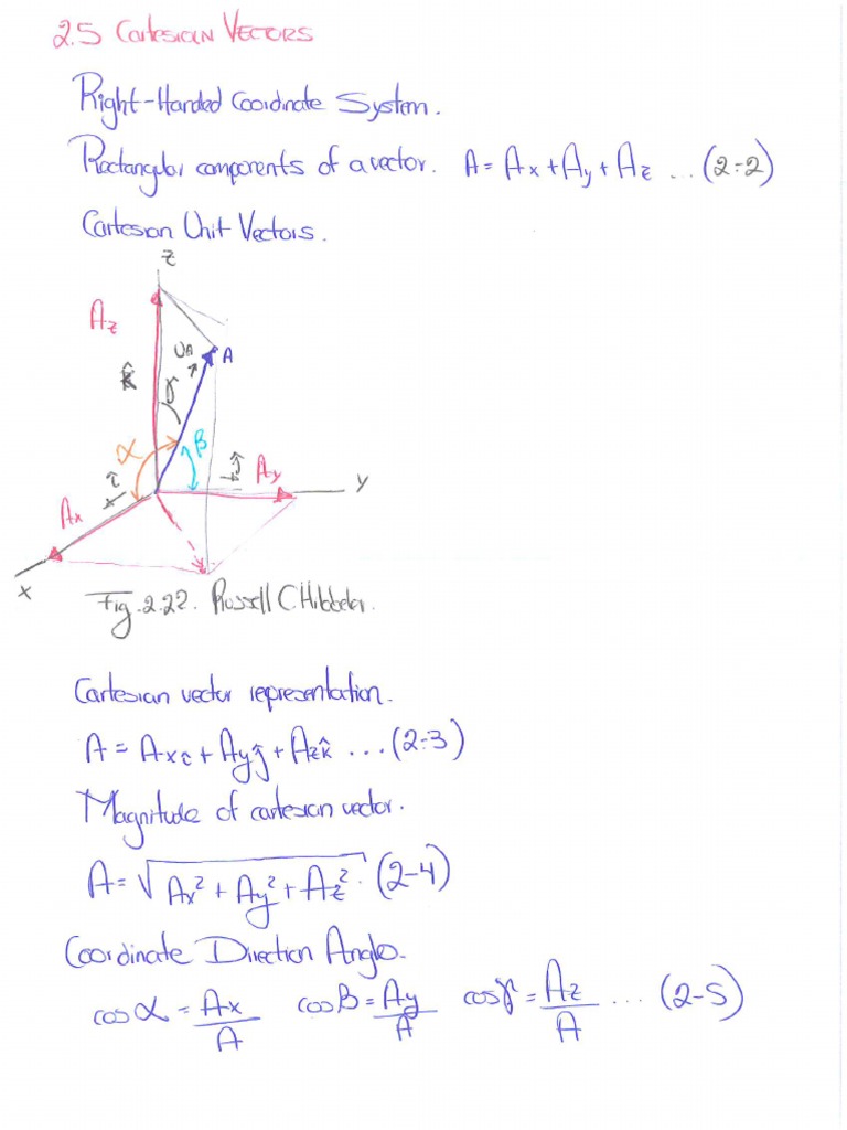 Hibbeler - Engineering Mechanics Statics - Chapter - 2.5 - 2.6 | PDF