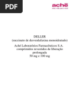Bula do Desve (Desvenlafaxina) | PDF | Gravidez | Antidepressivo