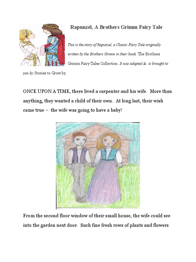 Rapunzel | PDF | Rapunzel | Fairy Tales