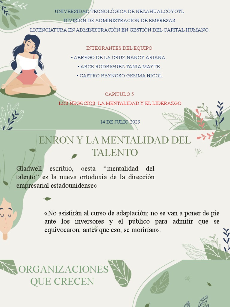 Mindset: La Mentalidad Del Exito | PDF